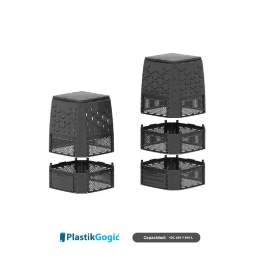 Compostador Harmony Plastik Gogic Mexcomer